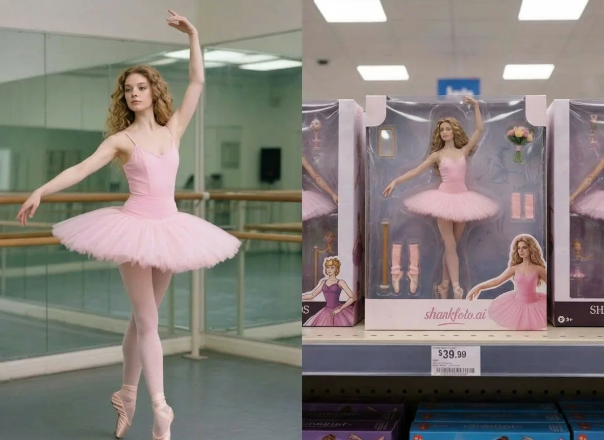 AI Action Figure Display Effect – AI Image Effect | SharkFoto
